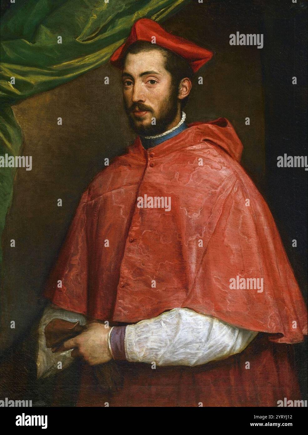 Alessandro Farnese (1520 ? 1589), Italian cardinal and diplomat, was ...