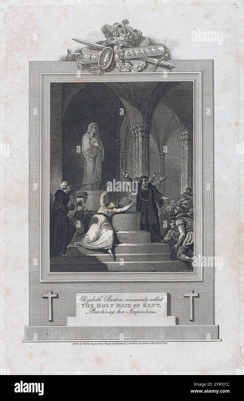 1534 elizabeth barton hi-res stock photography and images - Alamy