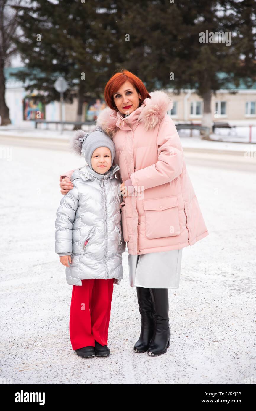 Russian mother daughter smiling hi-res stock photography and images - Alamy