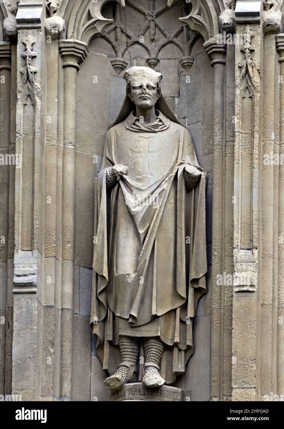 Hubert Walter statue, Canterbury Cathedral. Hubert Walter (c.?1160 ? 13 ...