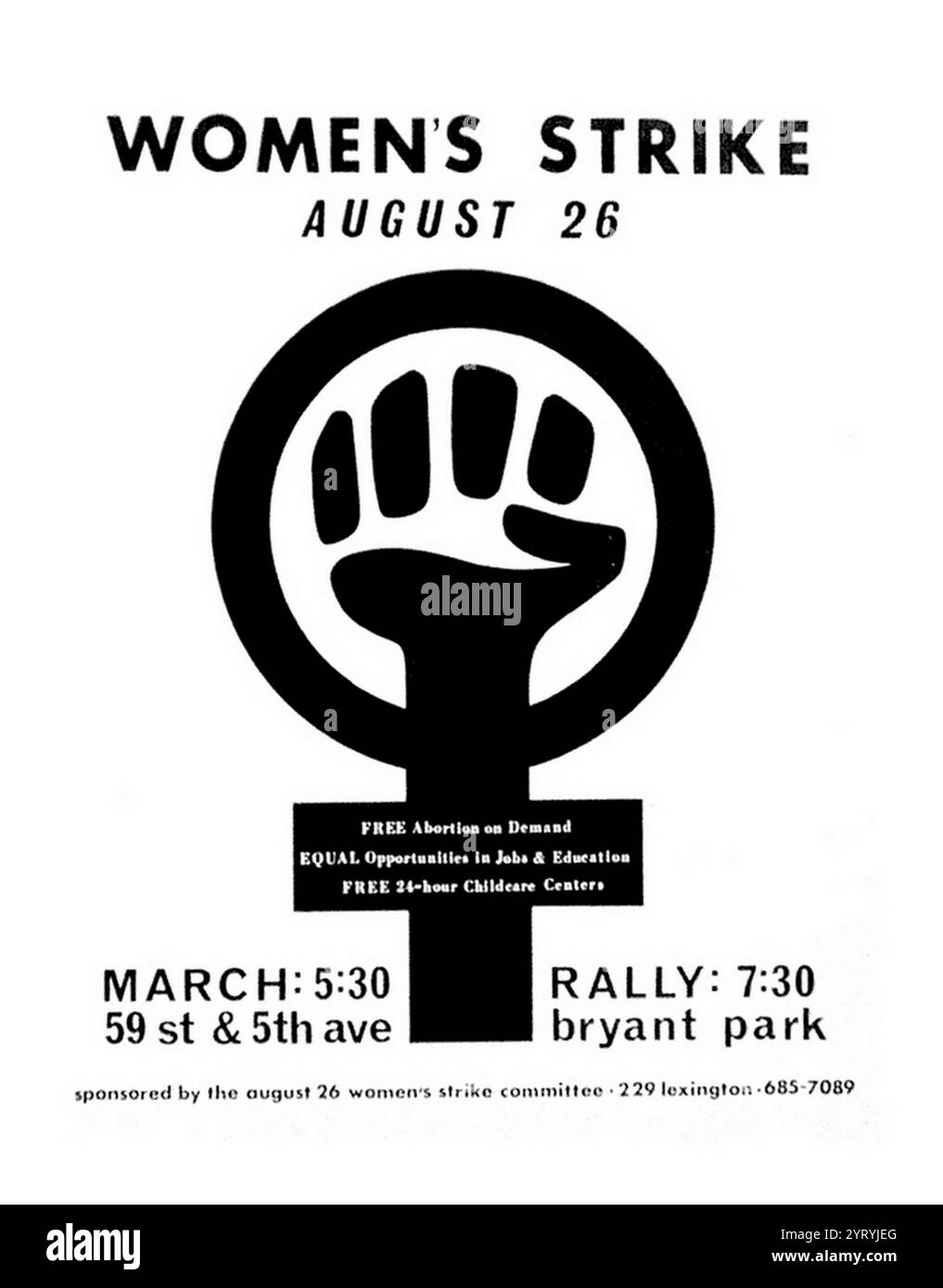 Womens right movement 1970 hi-res stock photography and images - Alamy