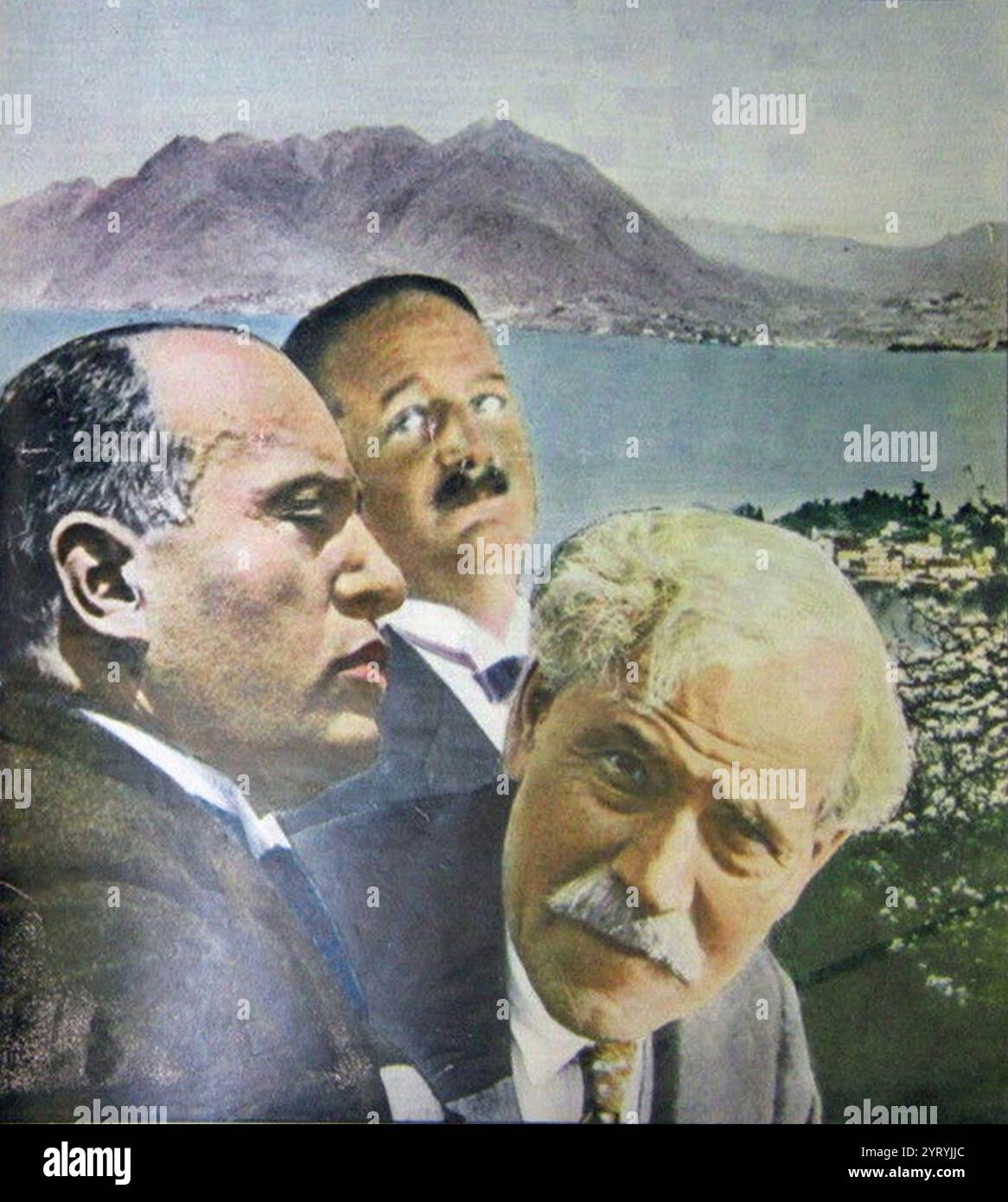 French prime minister Pierre-Etienne Flandin (with Pierre Laval), British prime minister Ramsay ...