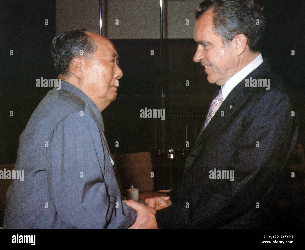 Nixon 1972 republic of china hi-res stock photography and images - Alamy