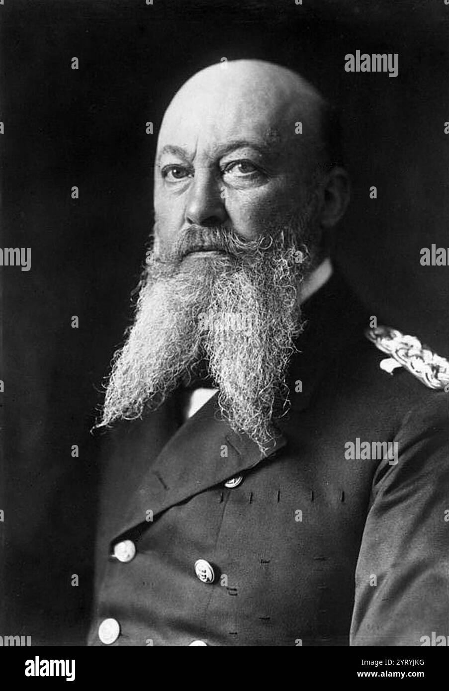 Alfred von Tirpitz (1849 ? 1930) German grand admiral, Secretary of ...