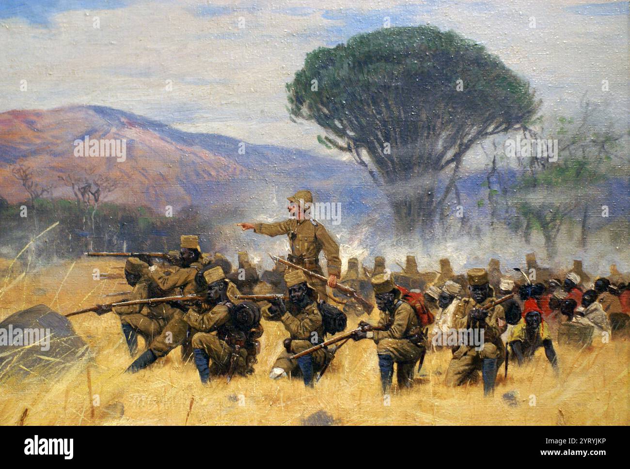 Colonial Battle Wallpaper