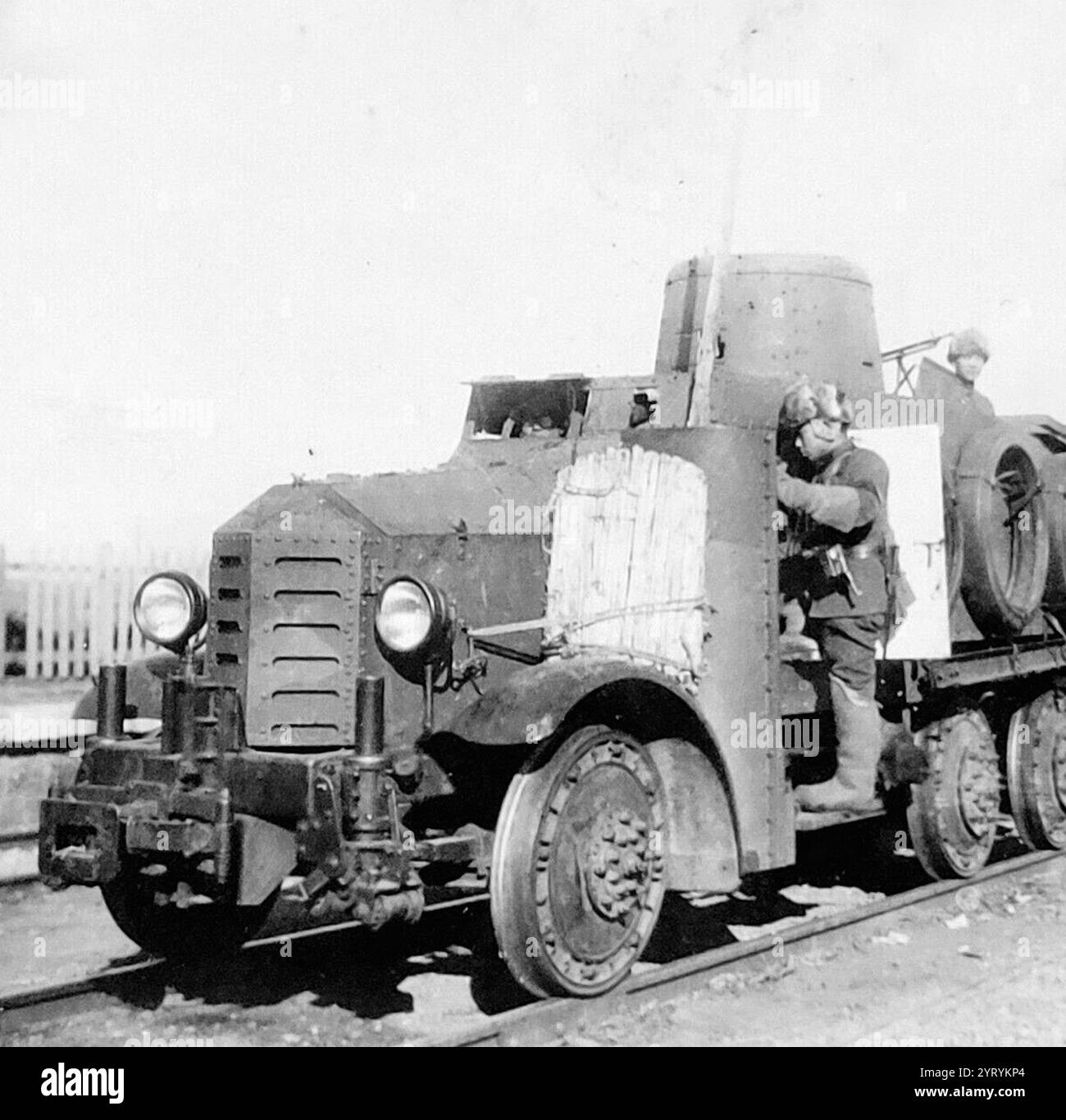 Japanese Army Photo Armoured Rail Car Jinzhou Manchuria China Stock ...