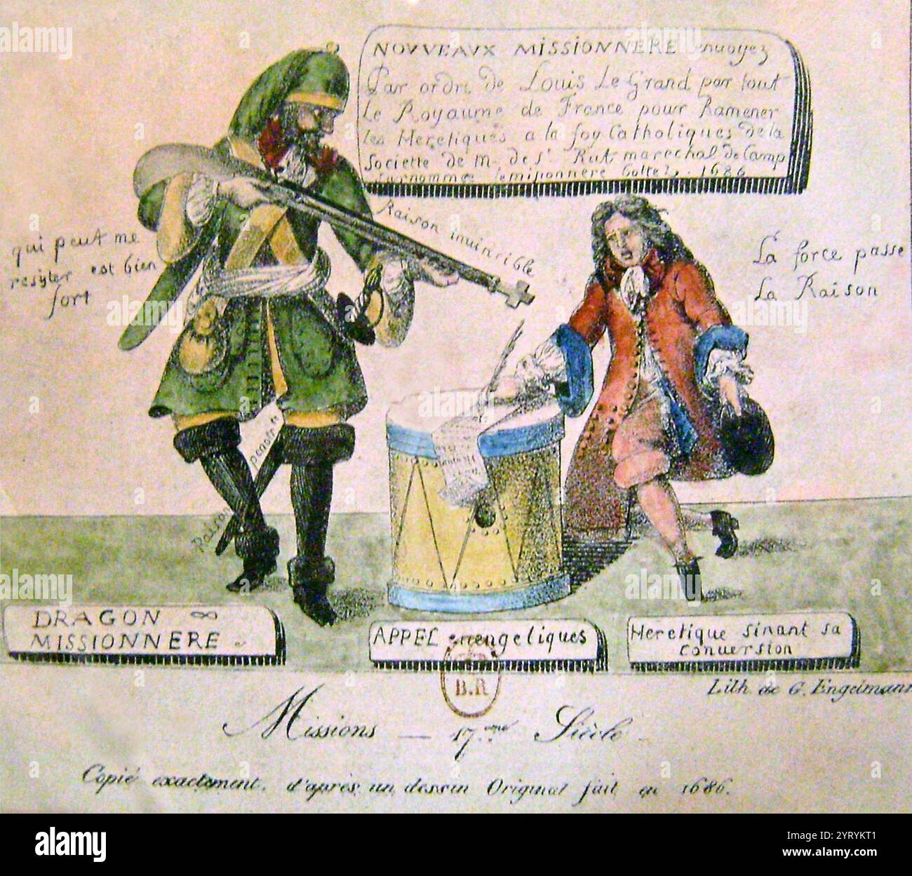 Huguenots 17th century hi-res stock photography and images - Alamy