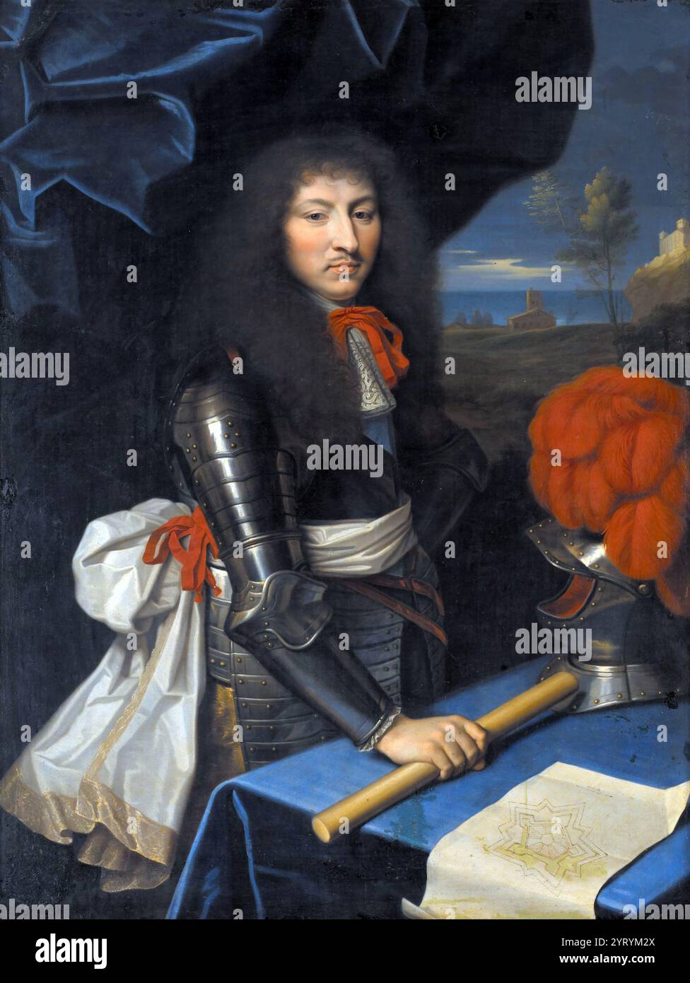 Louis XIV as a young man. Painted by Pierre Mignard I (1612?1695 ...