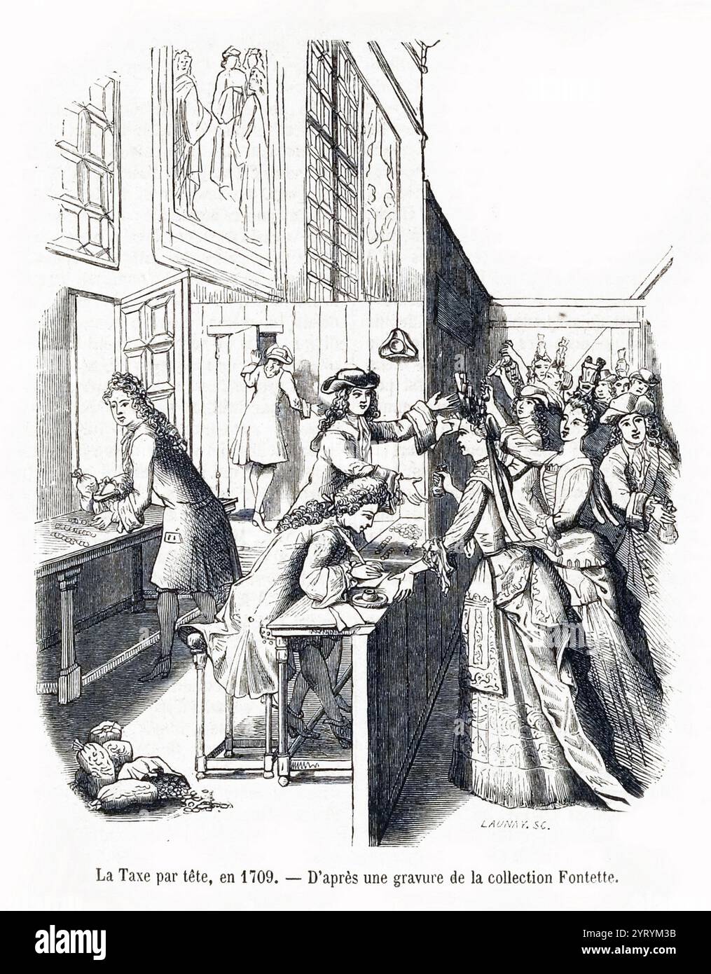 France tax collector 18th century hi-res stock photography and images ...