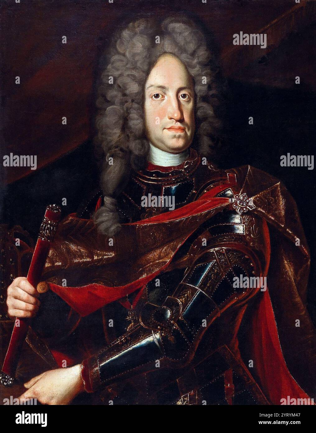 Portrait of Emperor Charles VI attributed to the Workshop of Jacob van Schuppen (1670?1751 ...