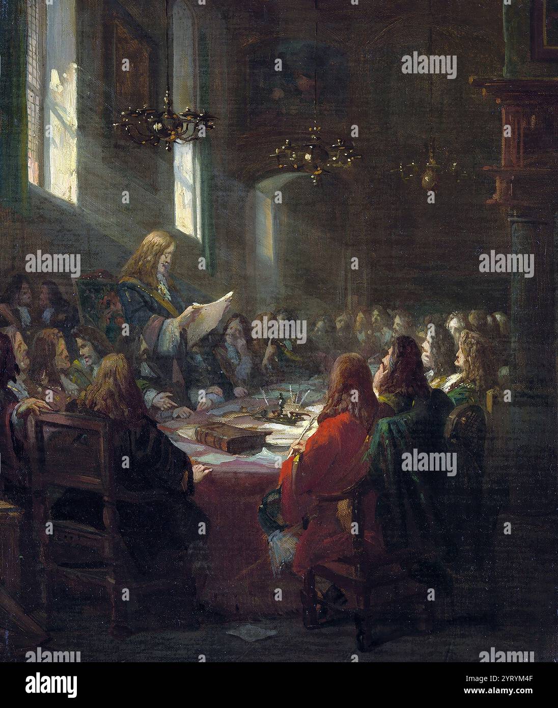 17th century england city painting hi-res stock photography and images ...