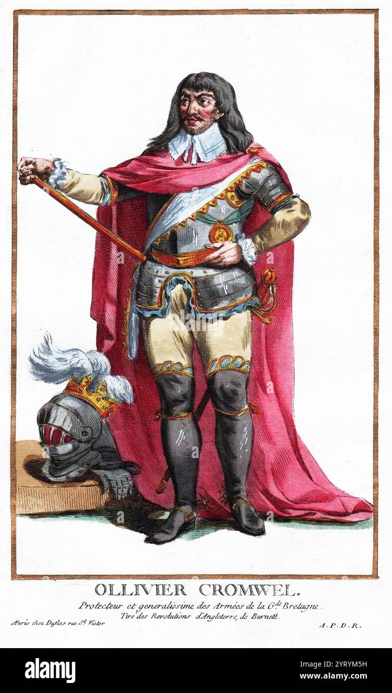 Oliver Cromwell (1599 -1658), English military and political leader. He ...