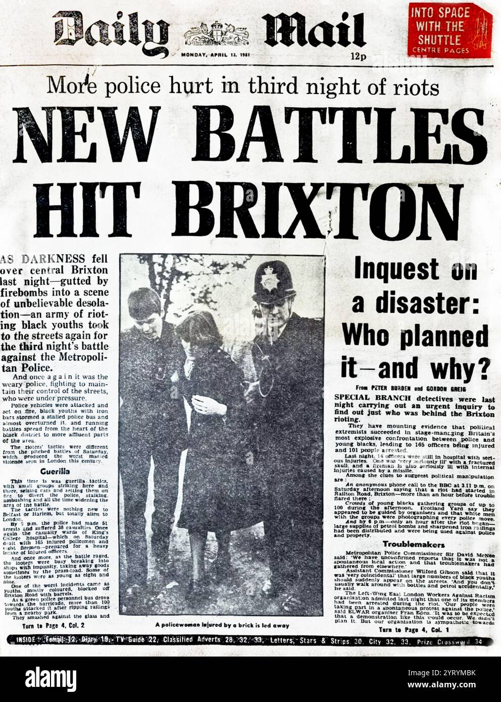Brixton riots 1981 hi-res stock photography and images - Alamy