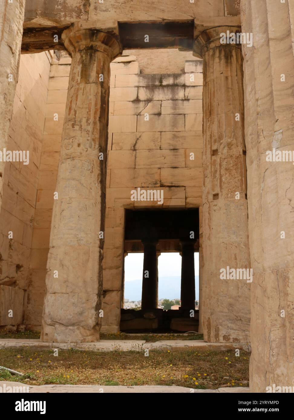 The Temple of Hephaestus or Hephaestion is a Doric peripteral temple ...