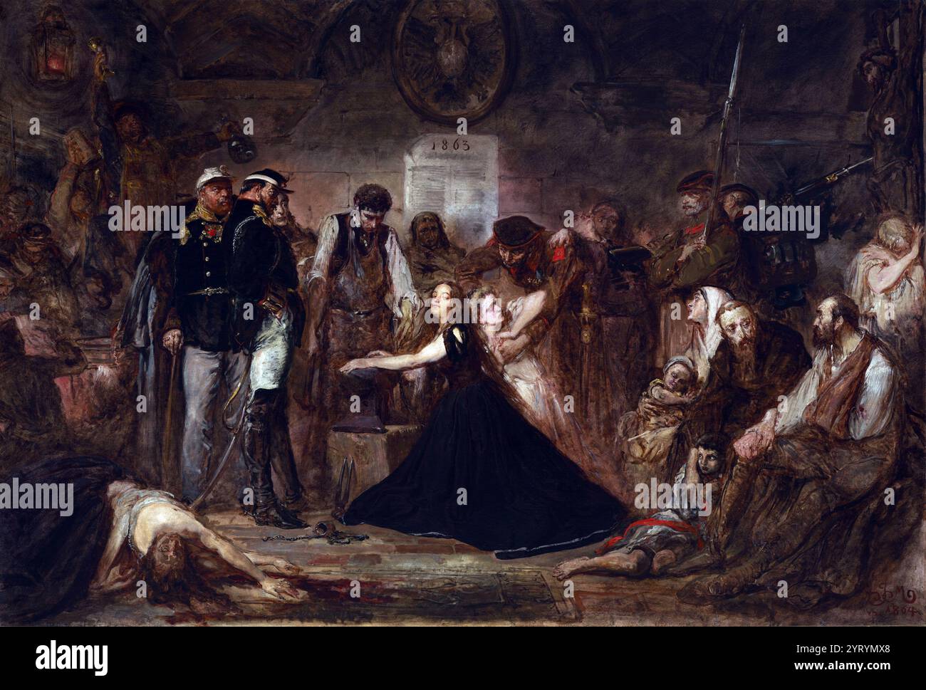 Poland - The Year 1863, by?Jan Matejko, 1864. recording the ...