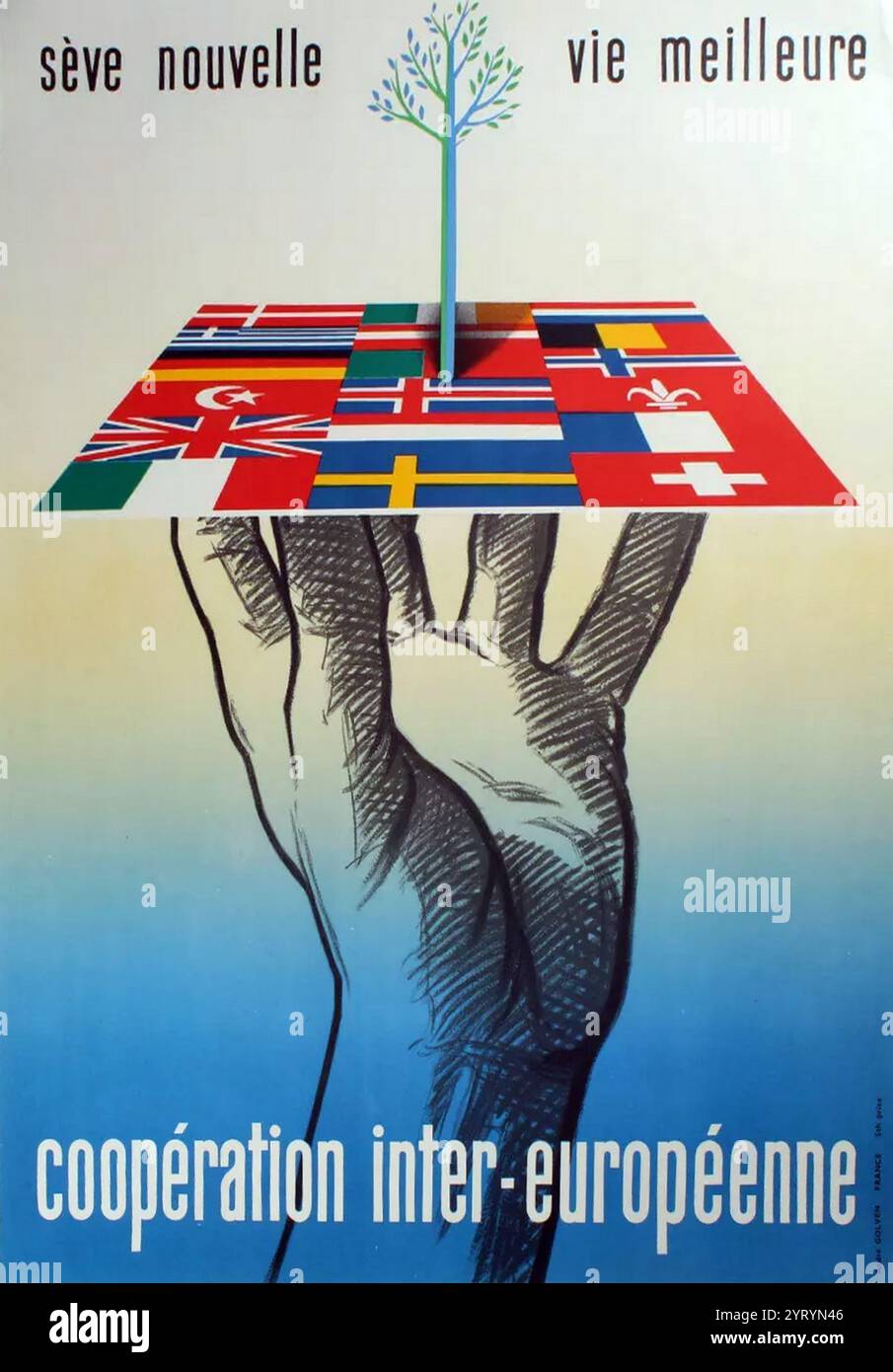 Marshall aid poster hi-res stock photography and images - Alamy