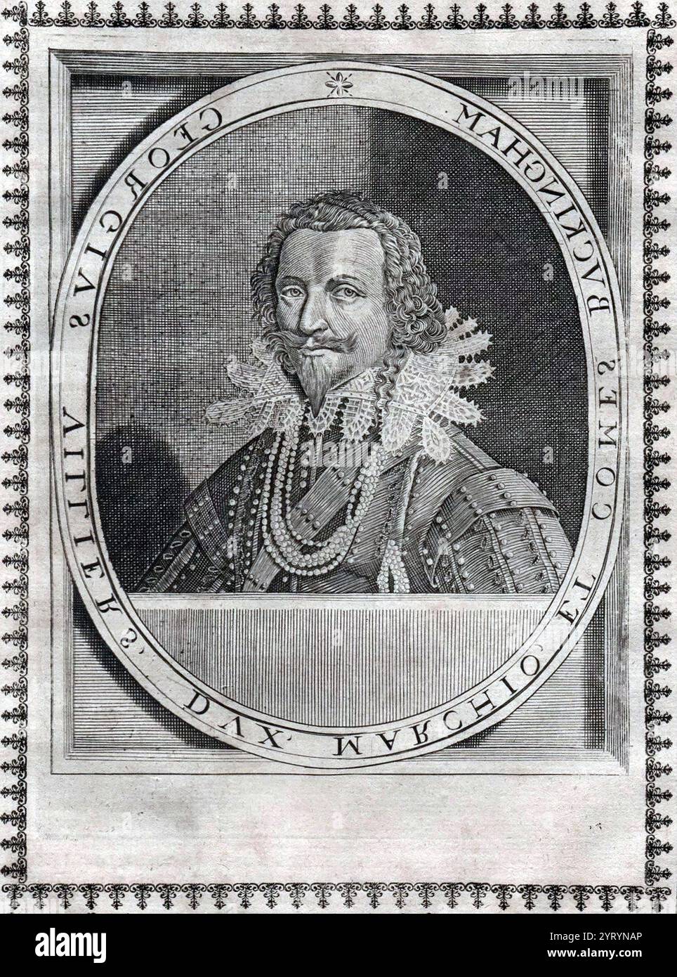 George Villiers, 1st Duke of Buckingham, (1592 ? 1628), was a favourite ...