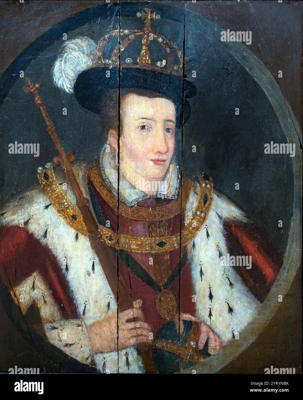 16th Century Coronation Portrait Edward VI (12 October 1537 ? 6 July ...