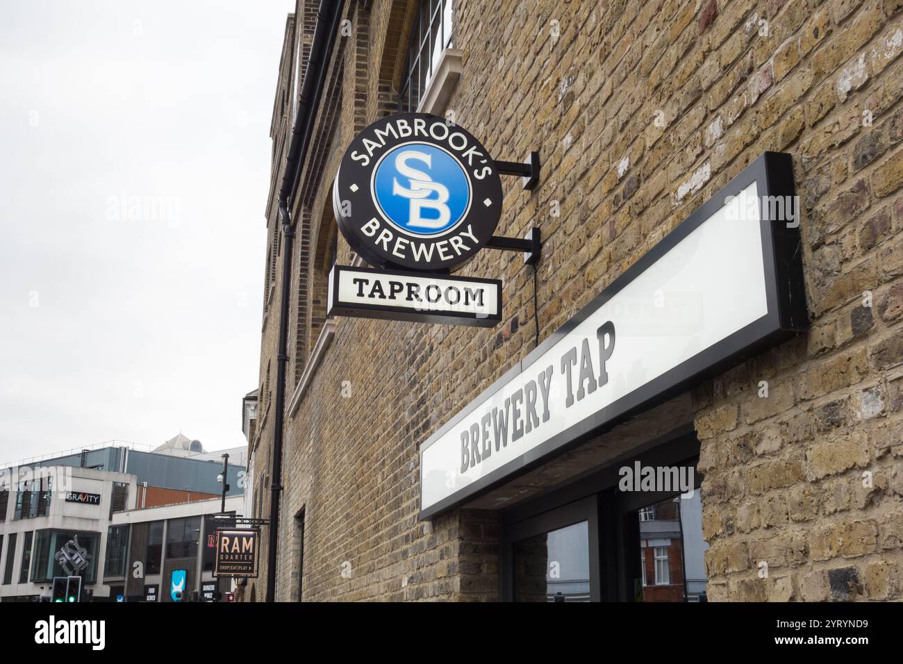 Sambrook's Brewery Tap in the Ram Quarter, Ram Street, Wandsworth, SW18 ...