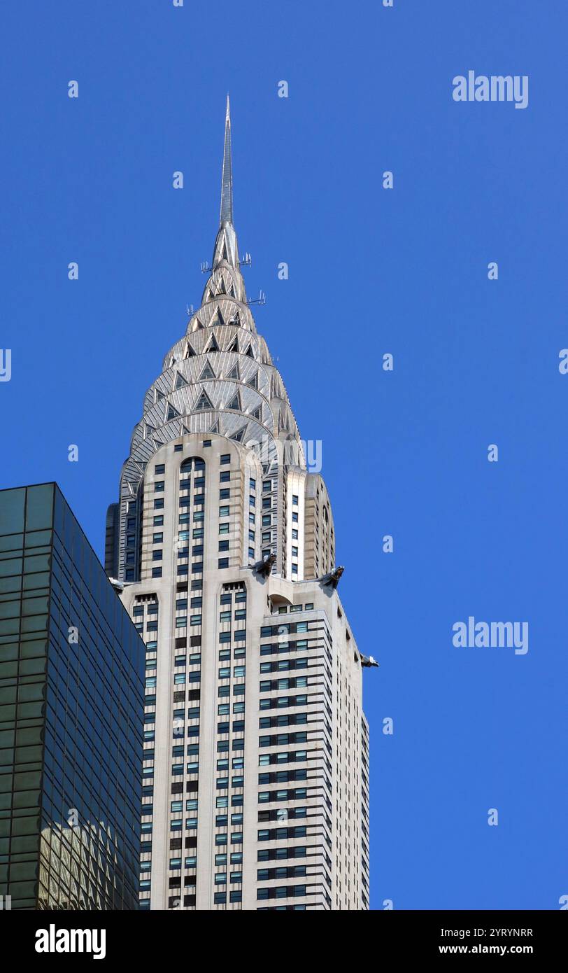 The Chrysler Building is an Art Deco skyscraper on the East Side of ...