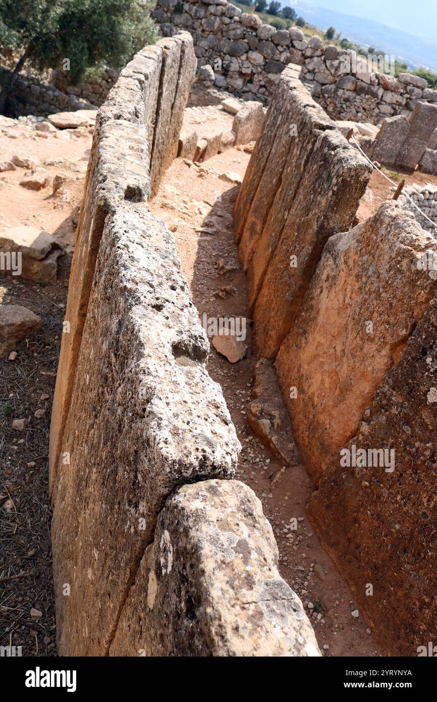 Grave Circle A is a 16th-century BC royal cemetery situated to the ...