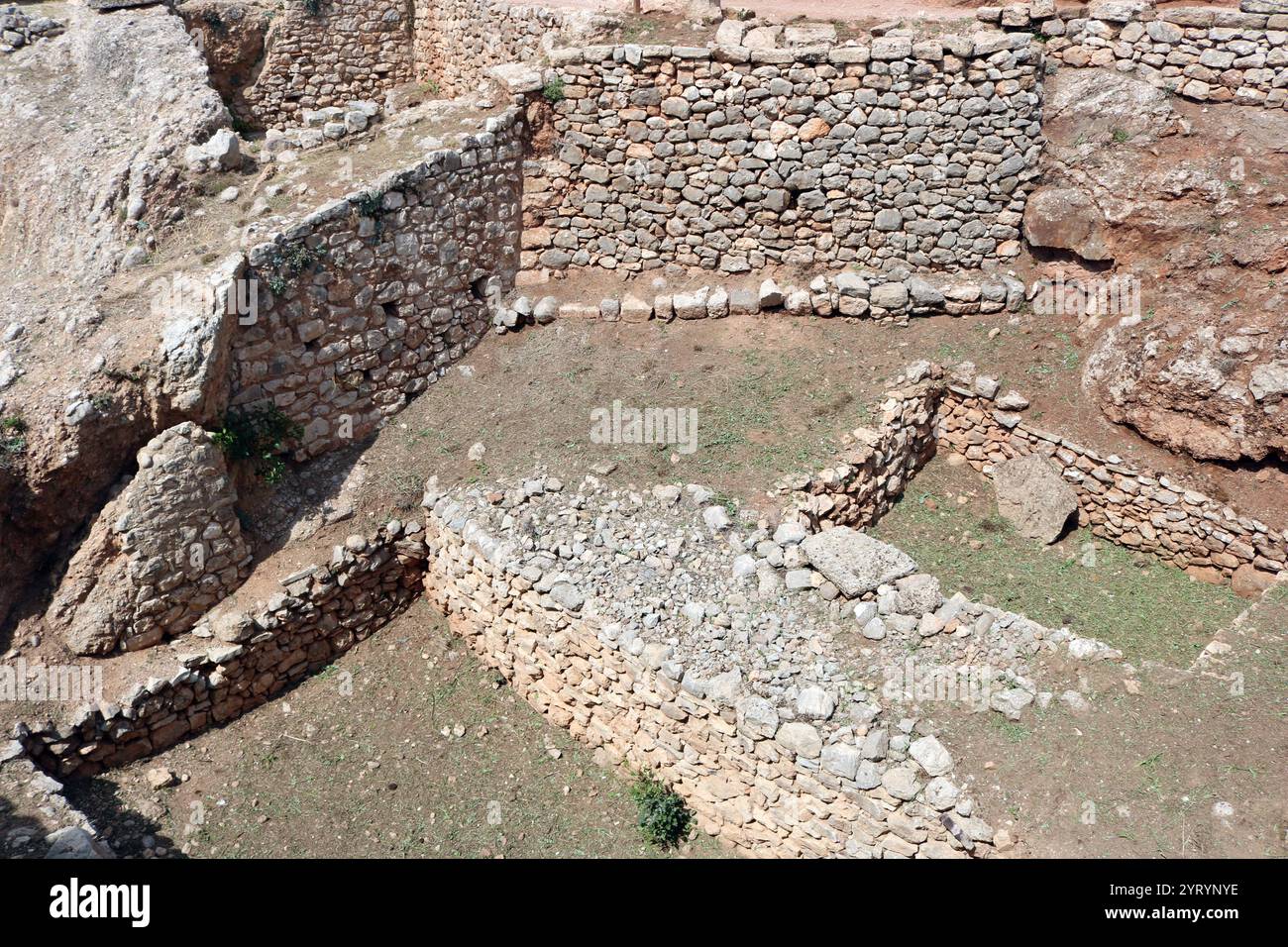 Grave Circle A is a 16th-century BC royal cemetery situated to the ...