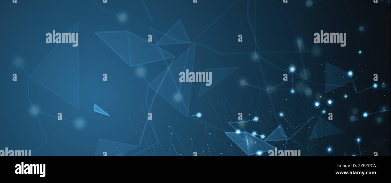 Technology innovation background, idea of global business solution ...