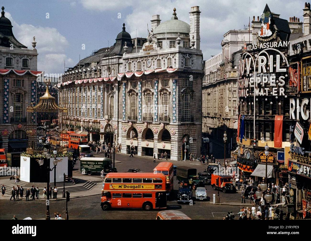 Post-war revival as consumerism expands, London becomes a major focus ...