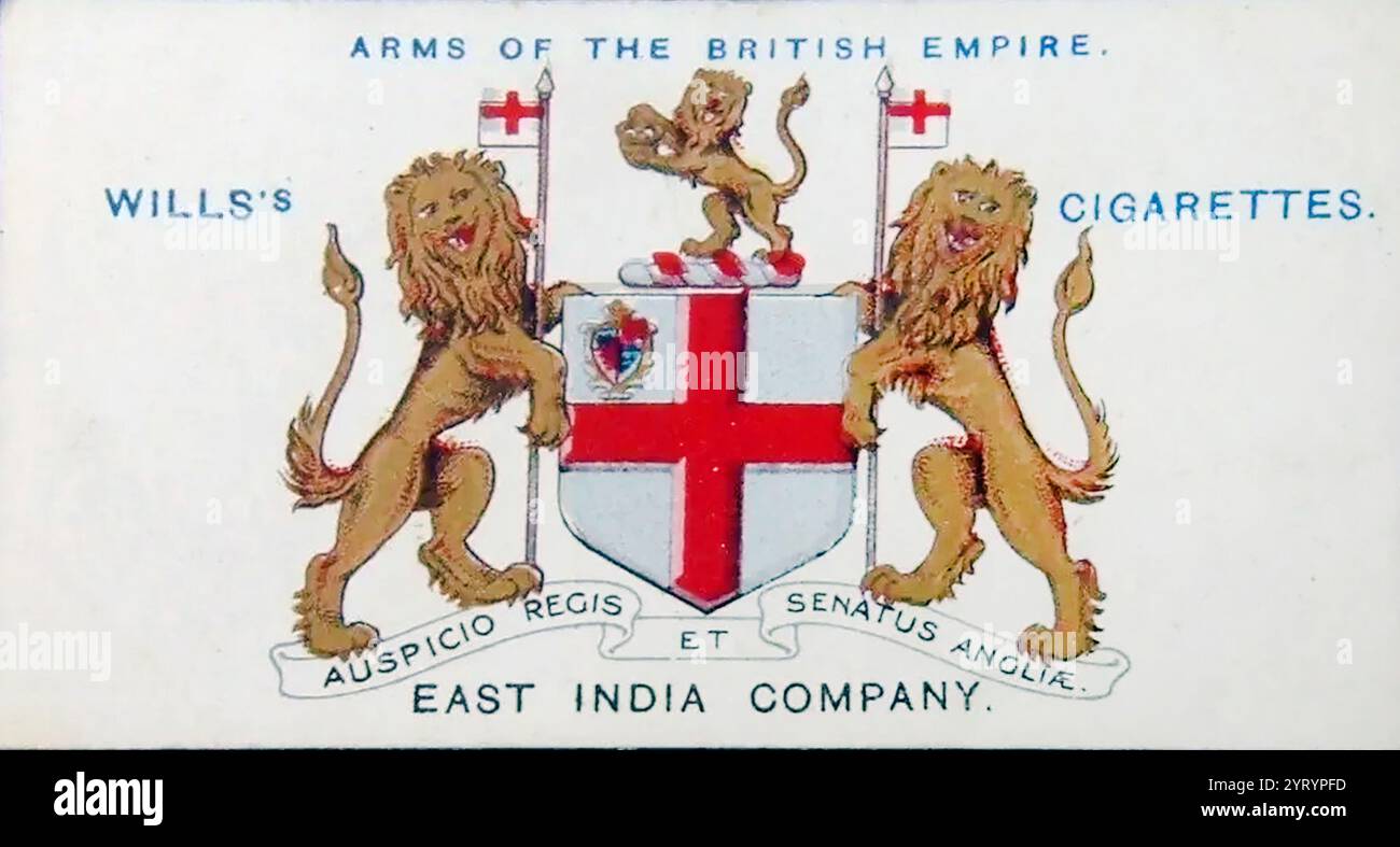 British east india company logo hi-res stock photography and images - Alamy