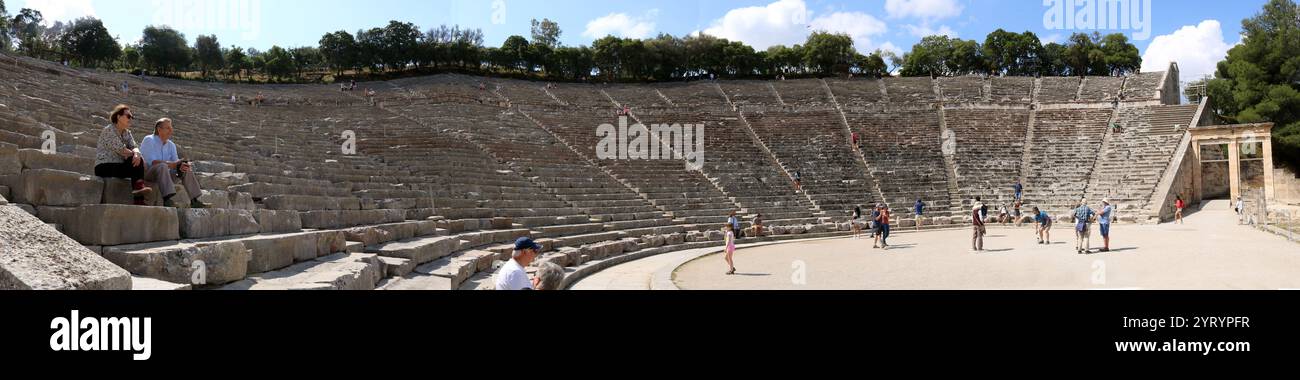 The Ancient Theatre of Epidaurus is a theatre in the Greek city of ...