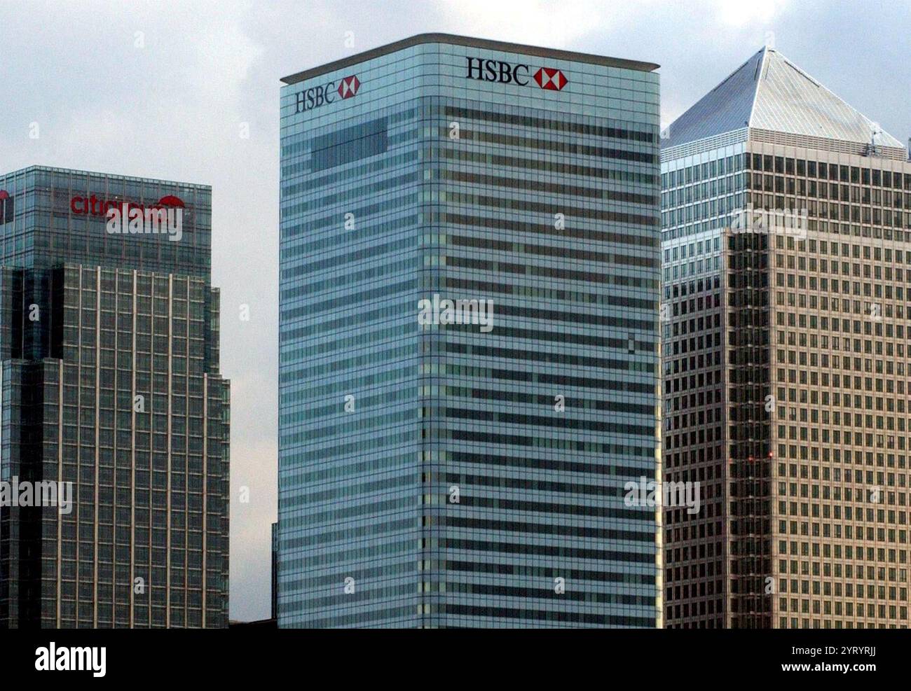 London Headquarters of HSBC Holdings, a British, multinational investment bank and financial ...