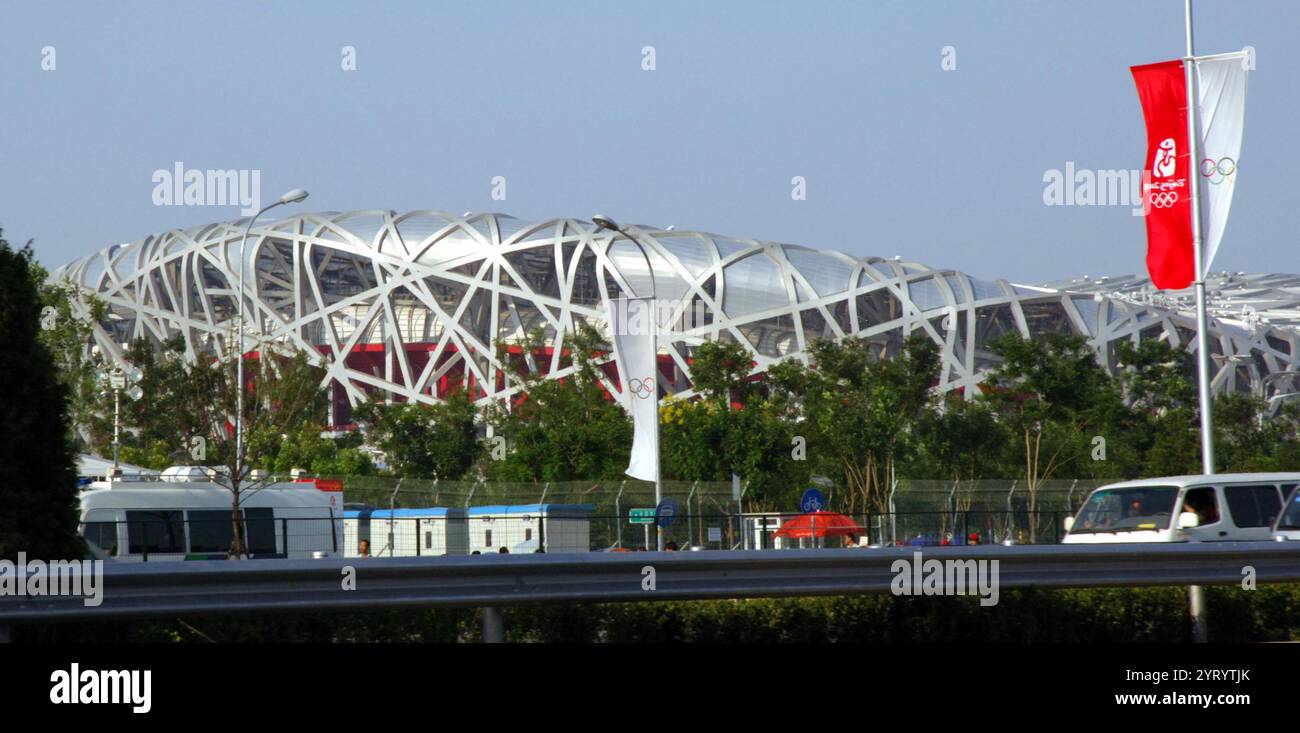 Beijing National Stadium, also known as the Bird's Nest, is a 91,000 ...