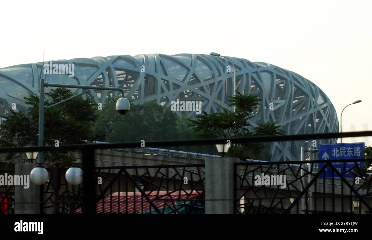 Beijing National Stadium, also known as the Bird's Nest, is a 91,000 ...