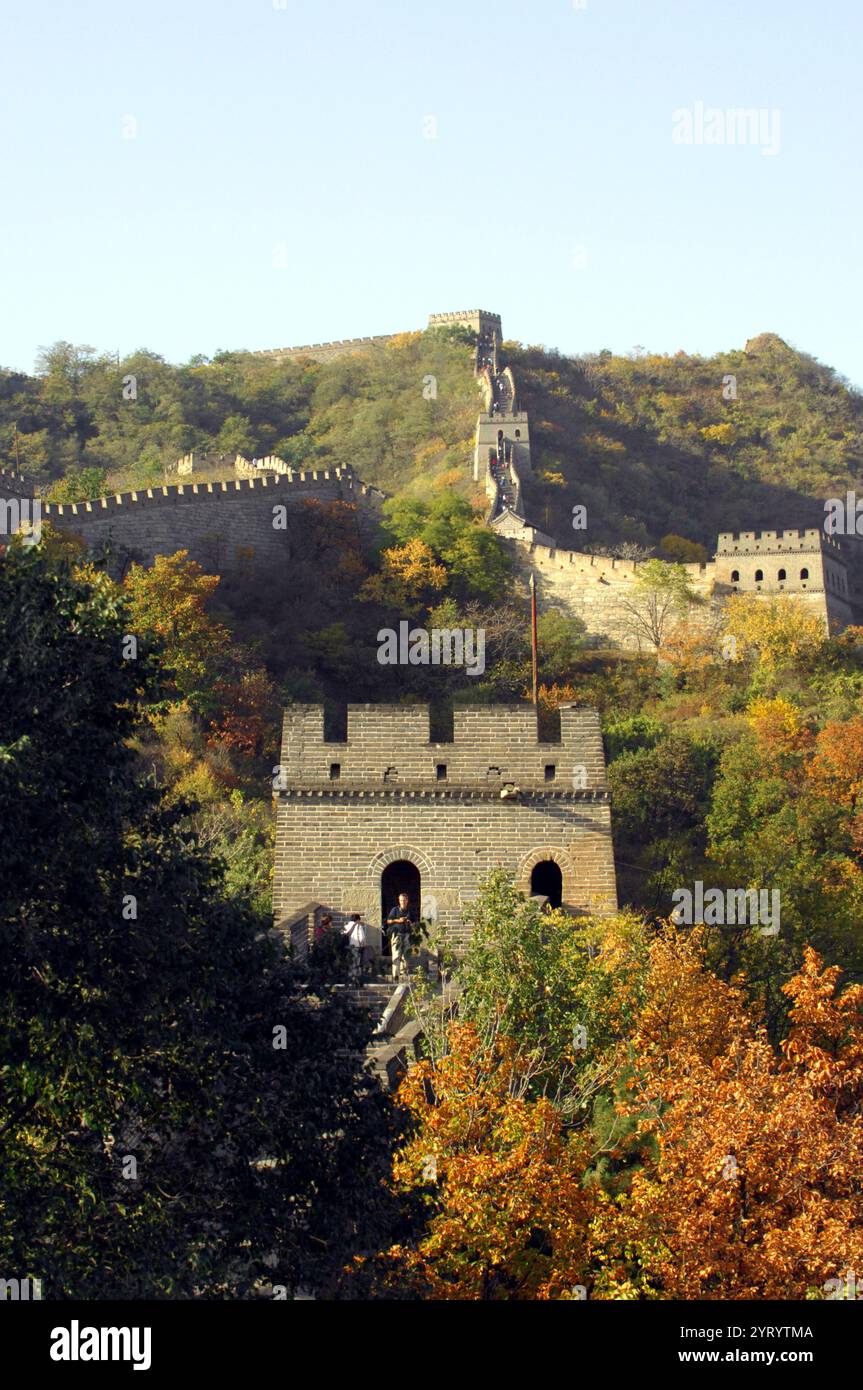 The Great Wall of China a series of fortification systems generally ...