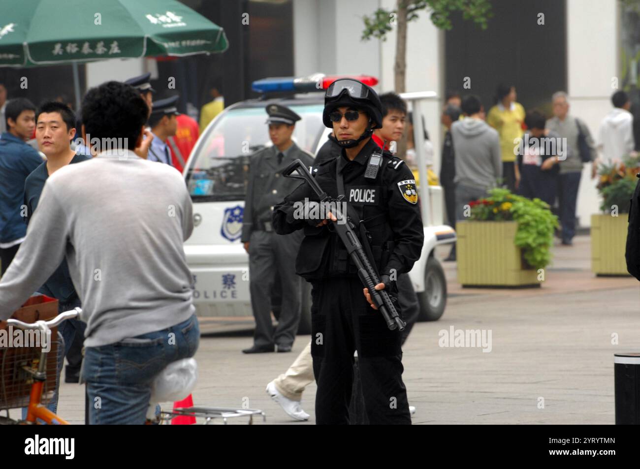 The Beijing Special Weapons and Tactics Unit (SWAT); also known as ...