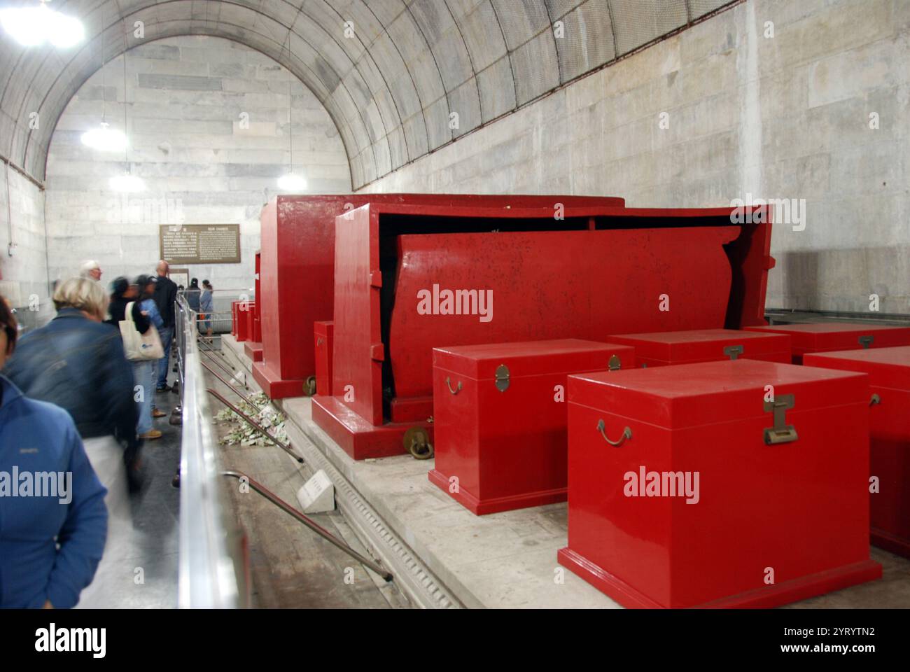 The Wanli Emperor of China, died in 1620 and was buried in Red lacquer ...