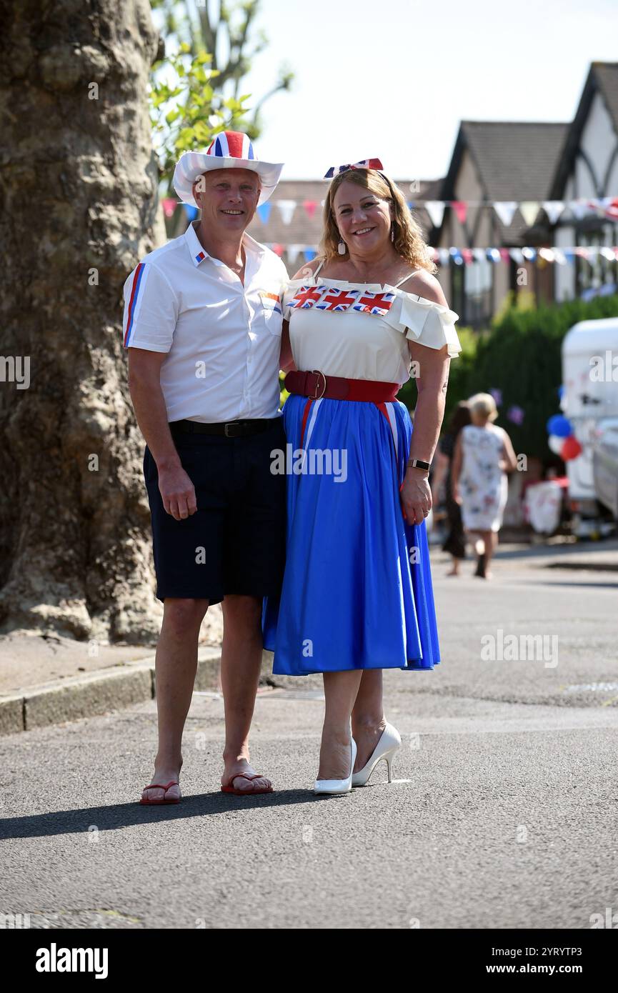 VE Day is celebrated in England during the Corona Virus Pandemic, 8th ...