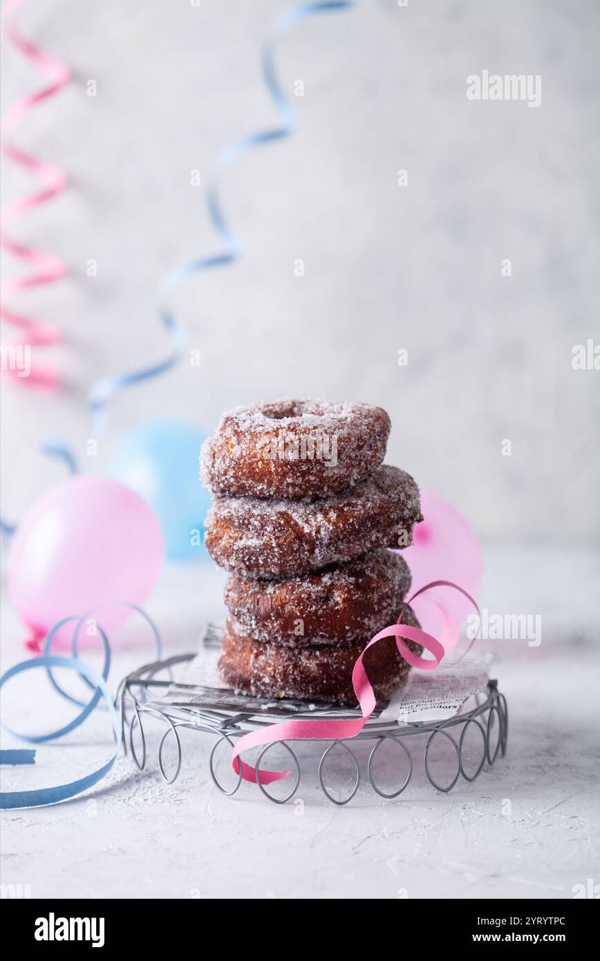 Traditional food and drink for finnish vappu celebration Stock Photo ...