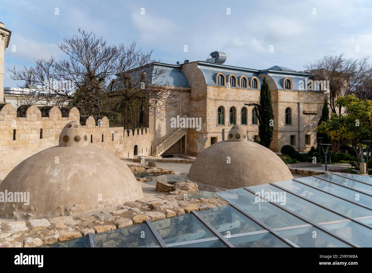 Inside the Old Town, Baku, Azerbaijan Stock Photo - Alamy