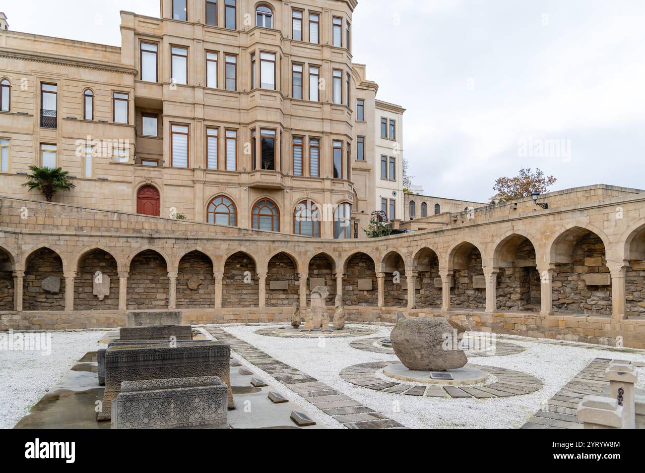 Inside the Old Town, Baku, Azerbaijan Stock Photo - Alamy
