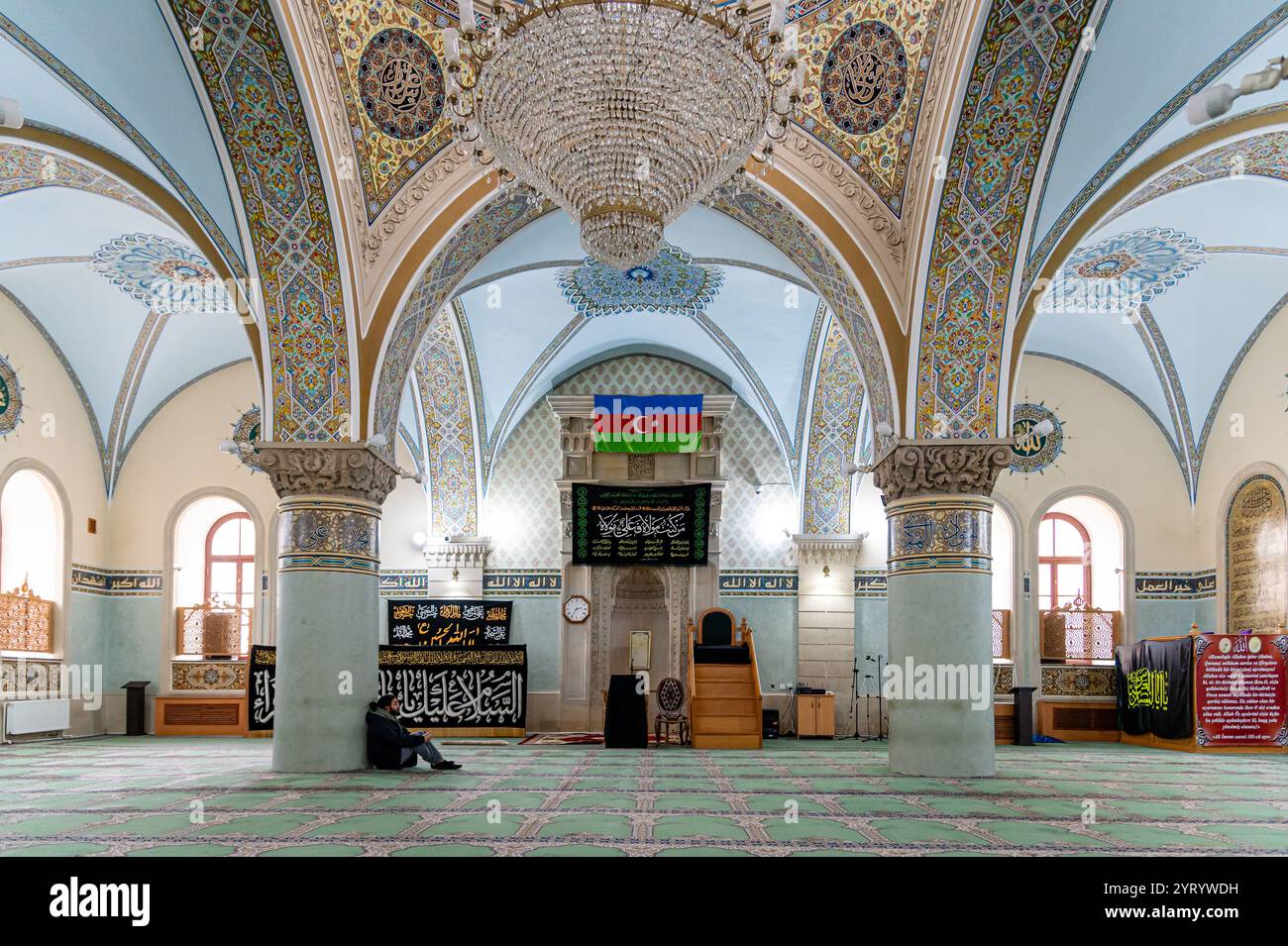 Juma Mosque in the Old Town, Baku, Azerbaijan Stock Photo - Alamy