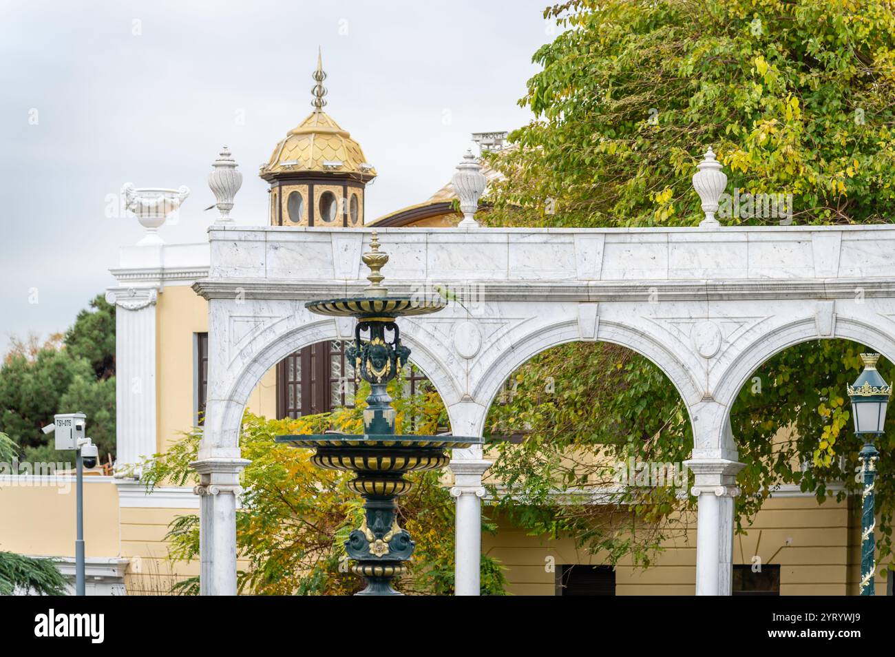 Philarmonia Garden, Baku, Azerbaijan Stock Photo - Alamy