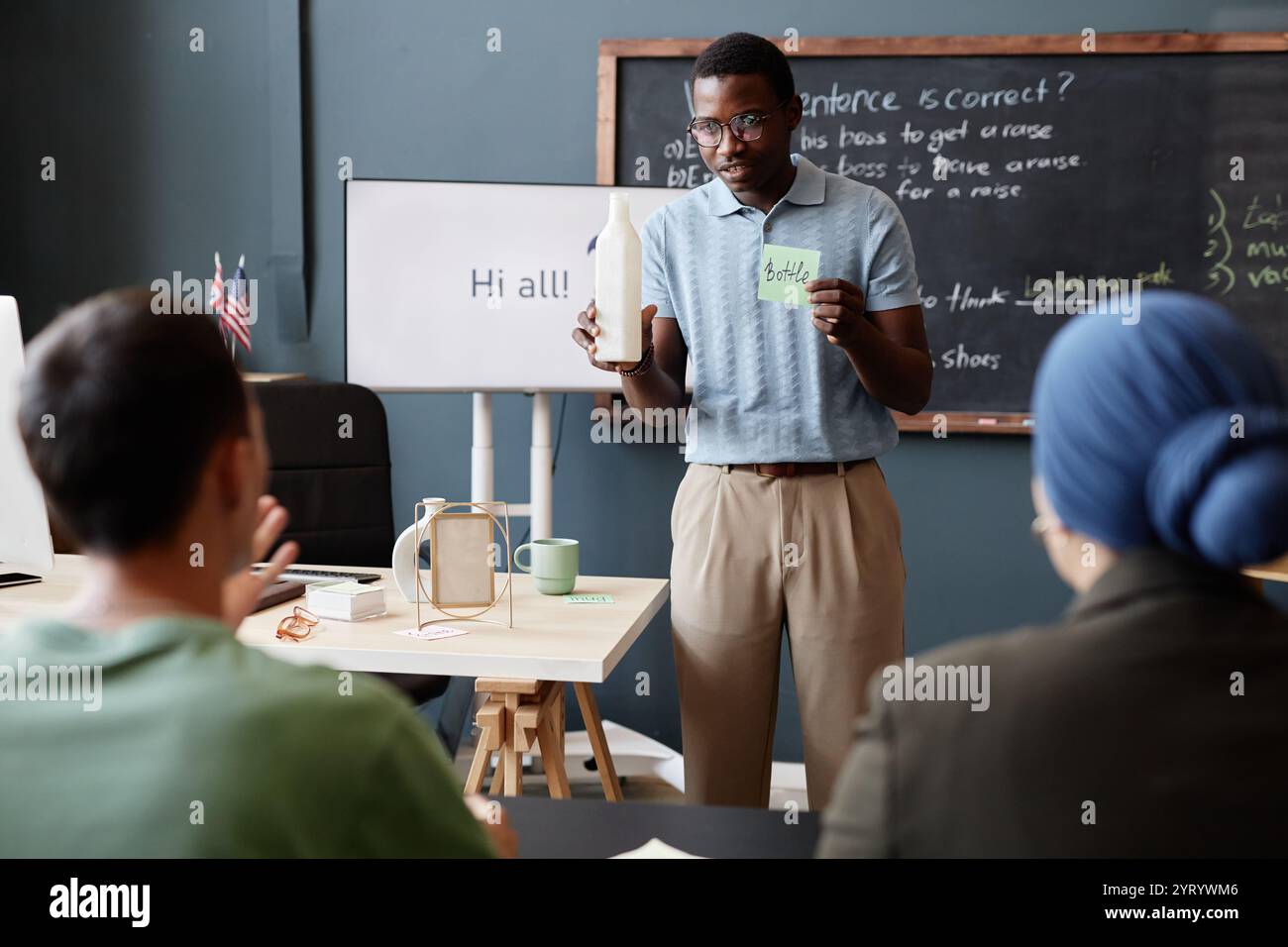 Introducing new young student hi-res stock photography and images - Alamy