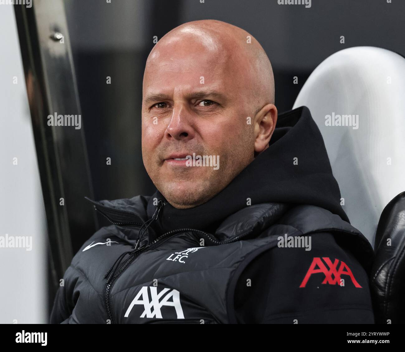 Arne Slot manager of Liverpool during the Premier League match ...