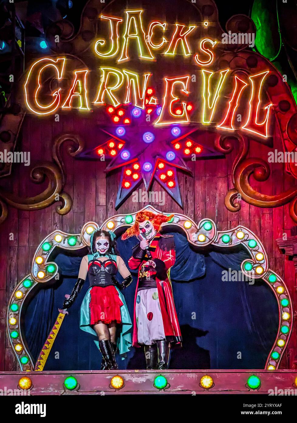 Beijing, China. 3 November 2024. Jack's Carn-Evil characters for ...