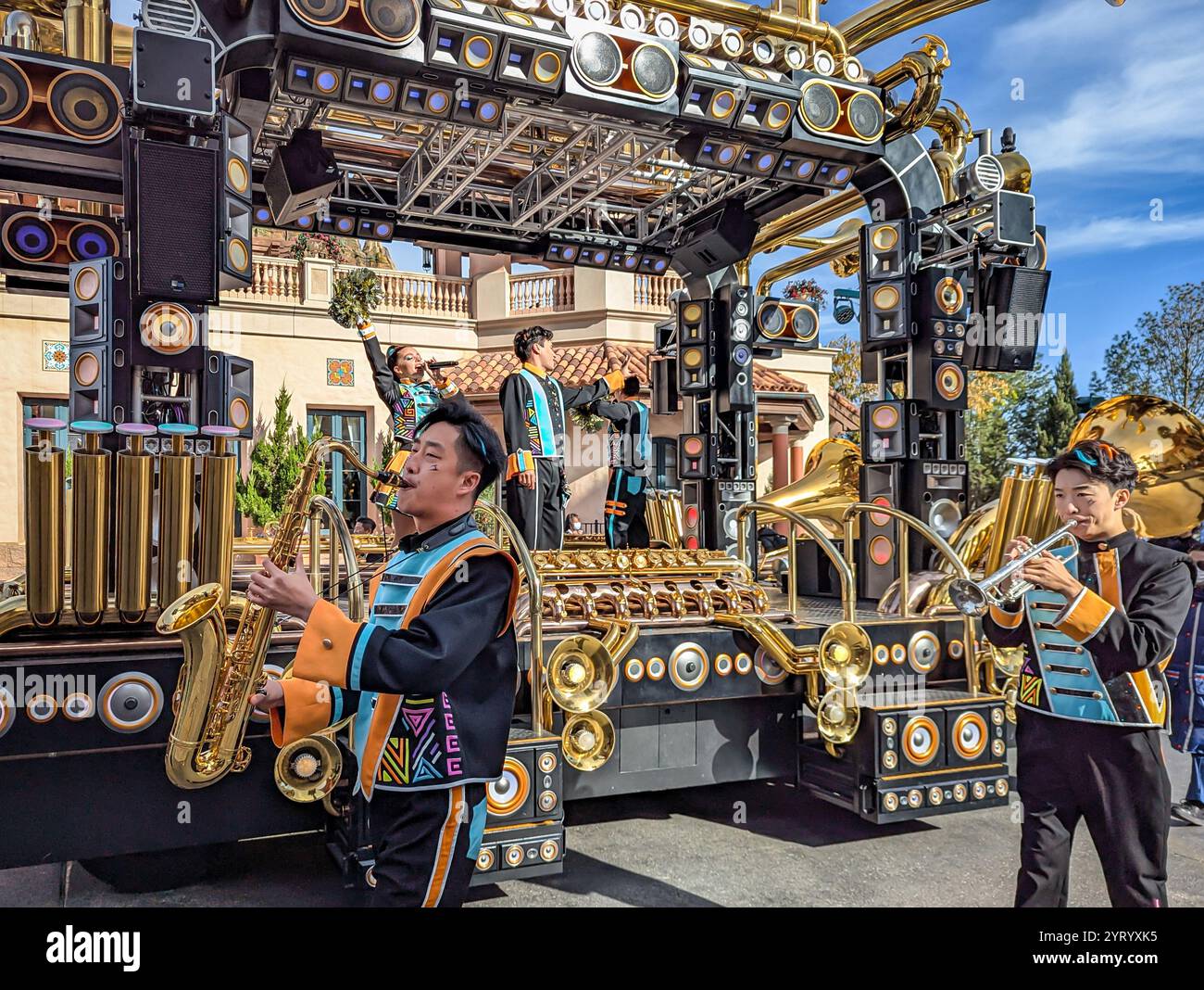 Beijing, China. 4 November 2024. Musical parade at Universal Studios ...