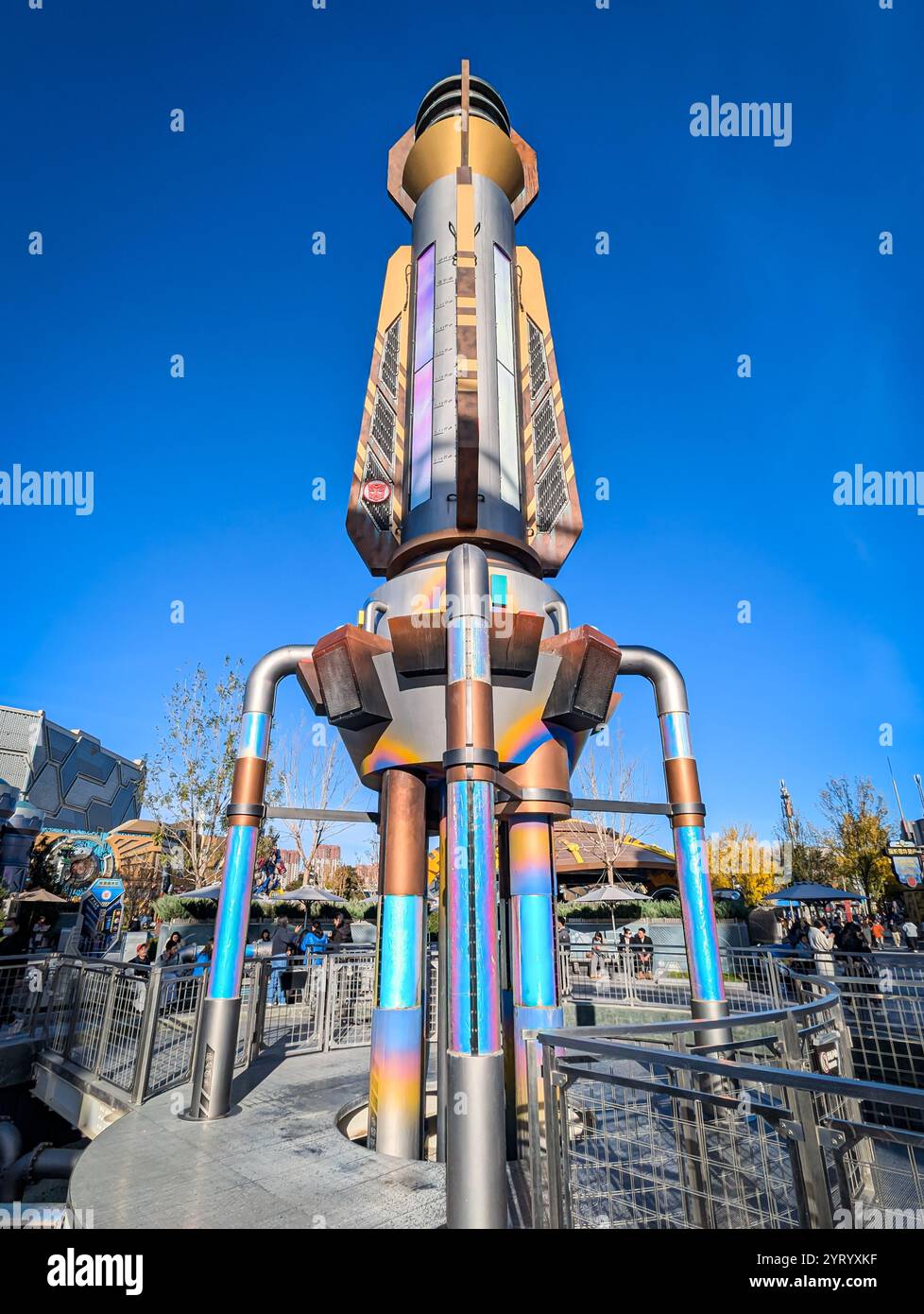 Beijing, China. 4 November 2024. Transformer robot Decepticon theming ...