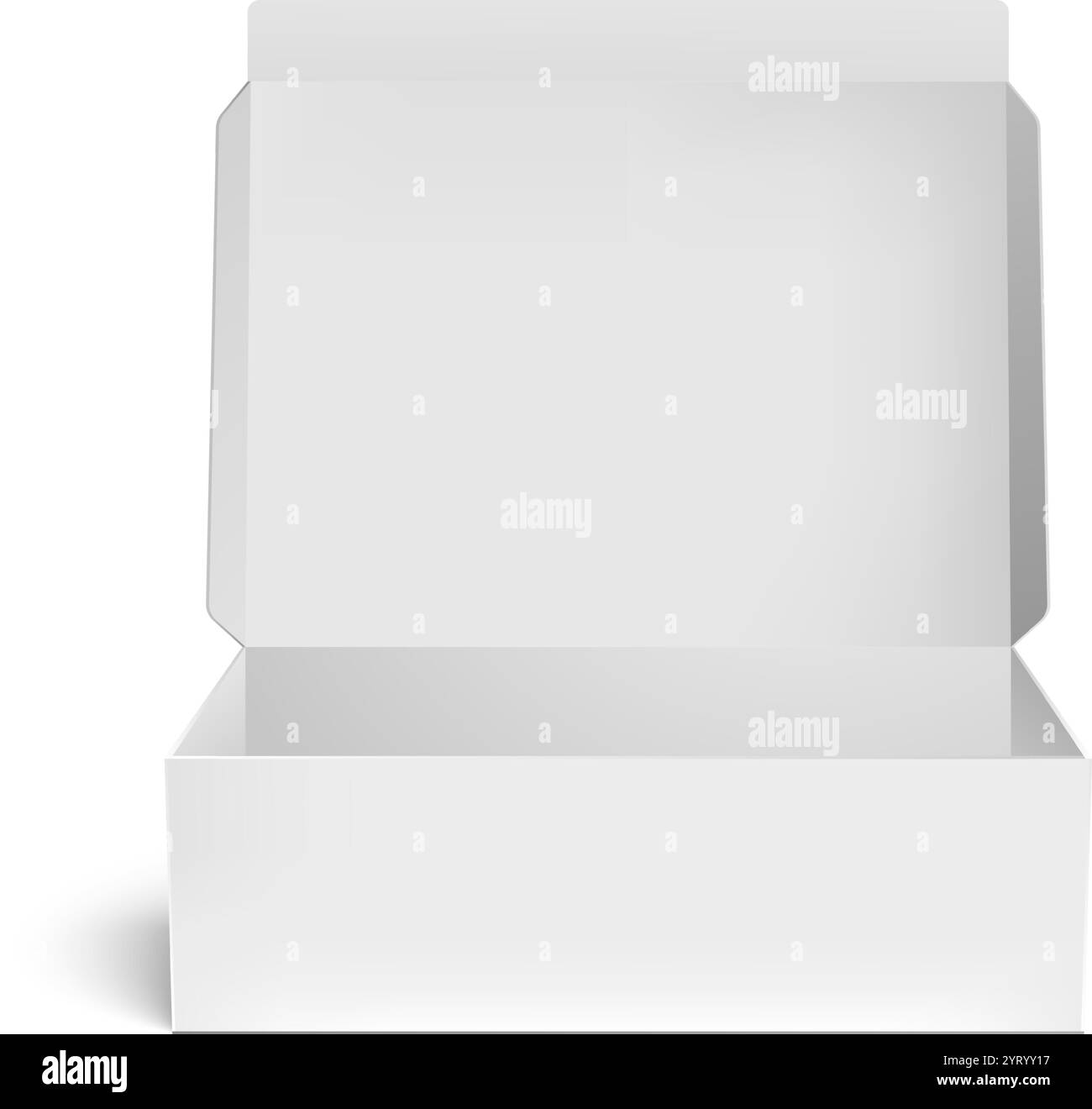 3d realistic gifts box Black and White Stock Photos & Images - Alamy