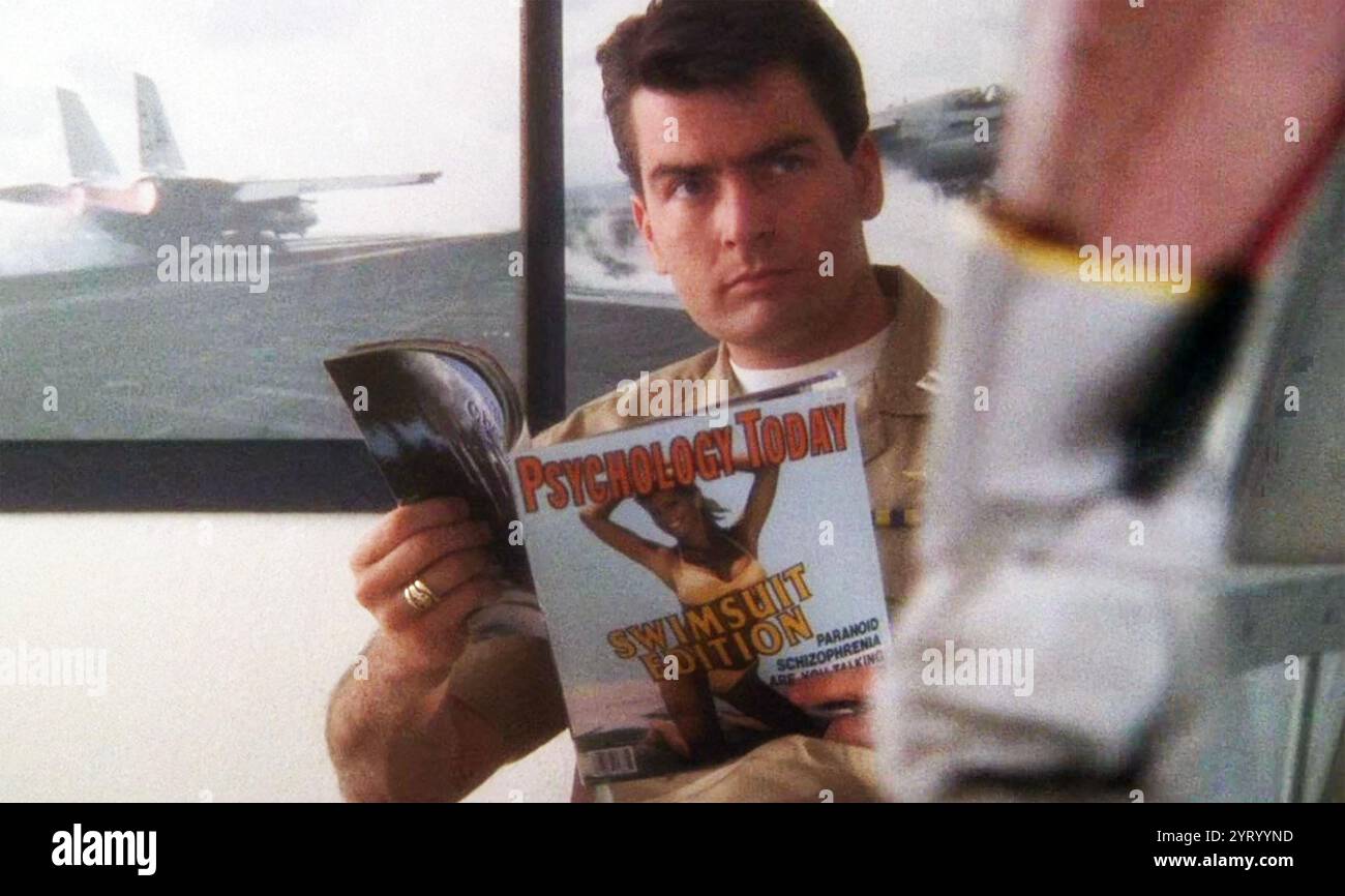 HOT SHOTS ! 199120th Century Fox film with Charlie Sheen as Lt Sean ...