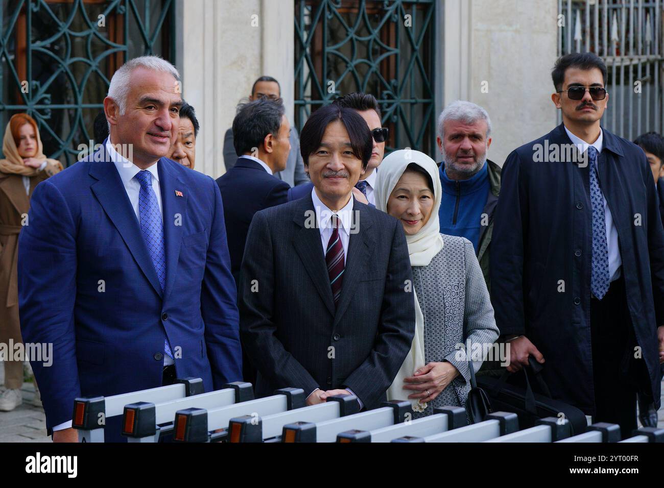 Fatih, Istanbul, Turkey. 5th Dec, 2024. Japanese Crown Prince Akishino ...